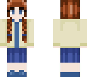 yellow cardigan | Minecraft Skin