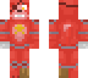 FNAF 6 -Rockstar Foxy- | Minecraft Skin