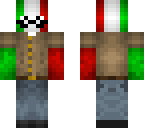 Italian Flag Guy | Minecraft Skin