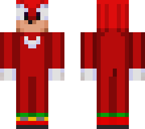 Knuckles The Echidna (Classic) | Minecraft Skin