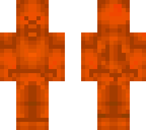 Mahogany Orange Steve | Minecraft Skin