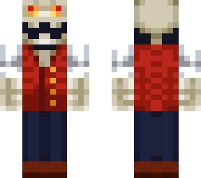 Skeleton Brawler | Minecraft Skin