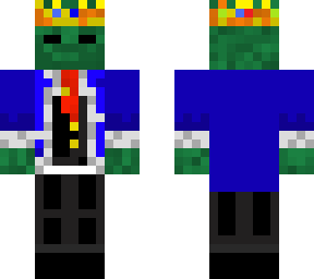Techno Tribute:”King Zombie in a Suit” | Minecraft Skin