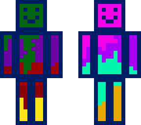 The Dripping Rainbow | Minecraft Skin