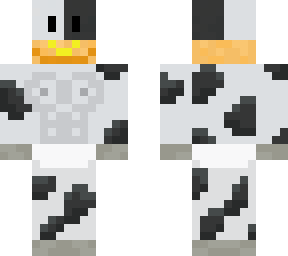 Super Mario Cow In A Suit | Minecraft Skin