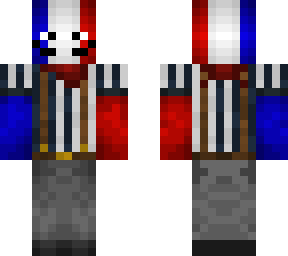 French Flag Guy | Minecraft Skin