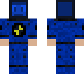 I made a crash dummy suit on my skin | Minecraft Skin