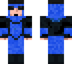 blue suit invincible | Minecraft Skins
