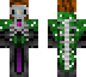 moss cloak skull | Minecraft Skin