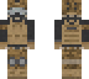Skin based on my airsoft gear | Minecraft Skin