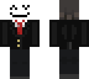 Teater masked man in suit | Minecraft Skin