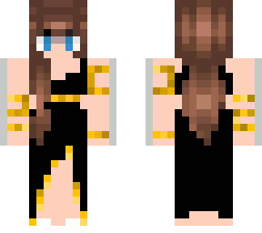 Black and Gold | Minecraft Skin