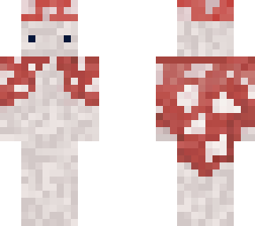 Fuzzy mushroom man | Minecraft Skin