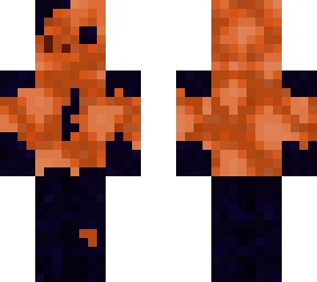 Lava man (redesign) | Minecraft Skin