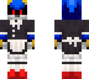 Maid Metal Sonic | Minecraft Skin