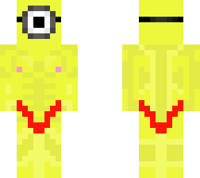 ripped minion with speedo | Minecraft Skin