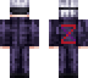 gojo skin | Minecraft Skins