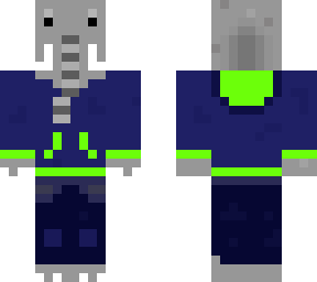 Elephant with clothes | Minecraft Skin