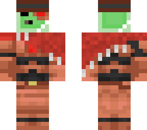 Gunslinger Slimeborg | Minecraft Skin