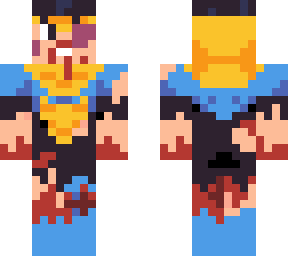 mark invincible | Minecraft Skins