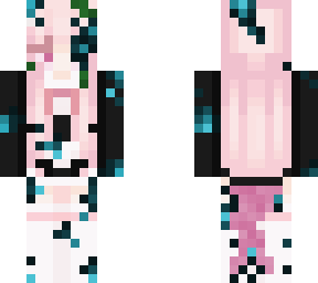 my personal skin skulker + genesis siren | Minecraft Skin