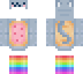 Nyan cat base | Minecraft Skin