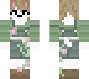 Puppygirl plants | Minecraft Skin