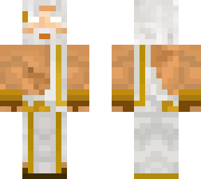 Zues White Eyes | Minecraft Skin