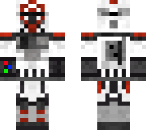 Clone Support Regimental Commander | Minecraft Skin