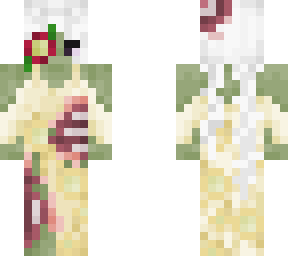 Flower Infected Zombie | Minecraft Skin