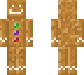 Gingerbread Man | Minecraft Skin