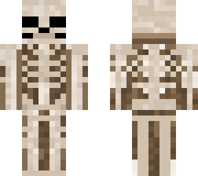 Inaccurate realistic Skeleton | Minecraft Skin