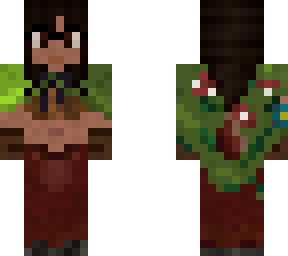 Satyr Moss Coat | Minecraft Skin