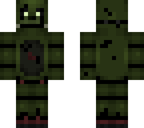 fnaf springtrap | Minecraft Skins