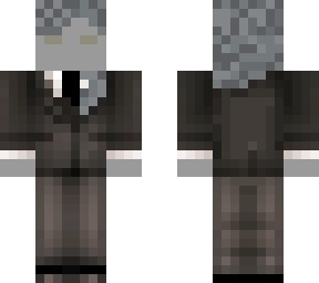 Statue with Suit | Minecraft Skin