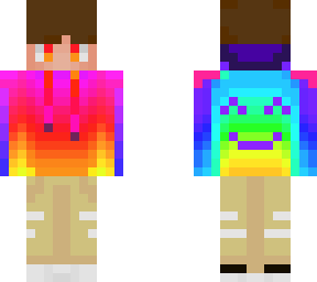 Epic Gradient Hoodie Skin | Minecraft Skin