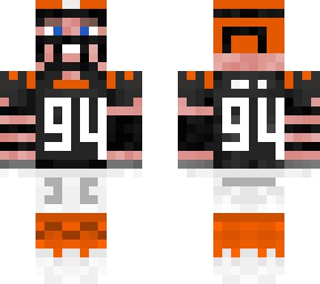 Jack Sawyer - Bengals | Minecraft Skin