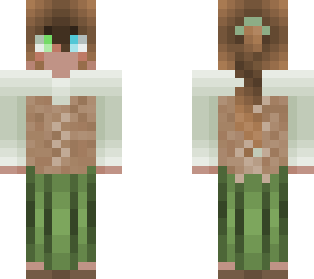 Medieval Elf Lady | Minecraft Skin