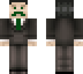 MumboJumbo Dark Green Skin | Minecraft Skin