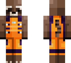 Rocket Raccoon | Minecraft Skin