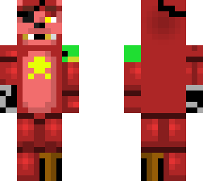 Rockstar Foxy fnaf 6 fixed | Minecraft Skin
