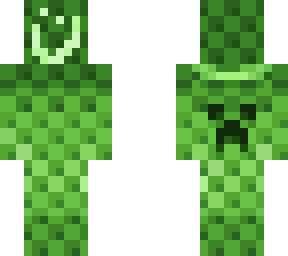 Skin for 15th anniversary creeper cape | Minecraft Skin