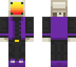 Synthwave Computer | Minecraft Skin