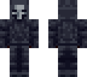 Armored Cultist - Lich Mask (Bedrock) | Minecraft Skin