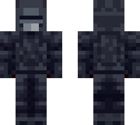 Armored Cultist - RoboCop Mask (Java) | Minecraft Skin