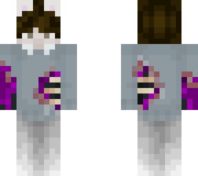 Decay redesign (cat) | Minecraft Skin