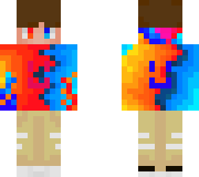 Epic Fire and Water Clash Skin | Minecraft Skin