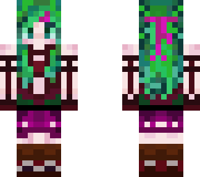 Forest Girl | Minecraft Skin