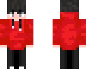 red hoodie | Minecraft Skins