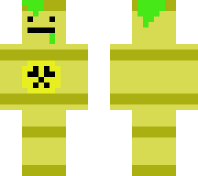 Toxic Waste Barrel | Minecraft Skin